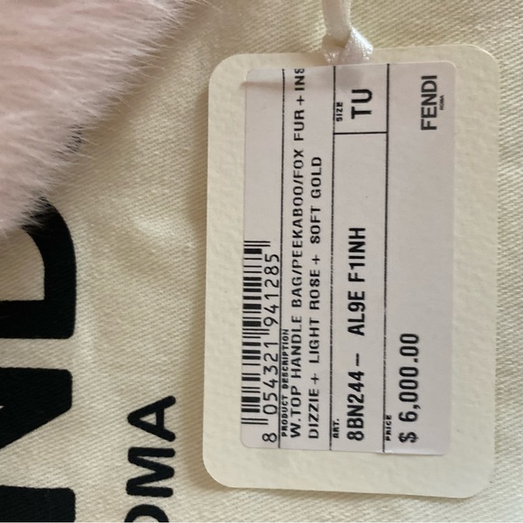 Fendi | Bags | Fendi Fox Fur Leather Peekabo Light Rose Pink Barbie ...